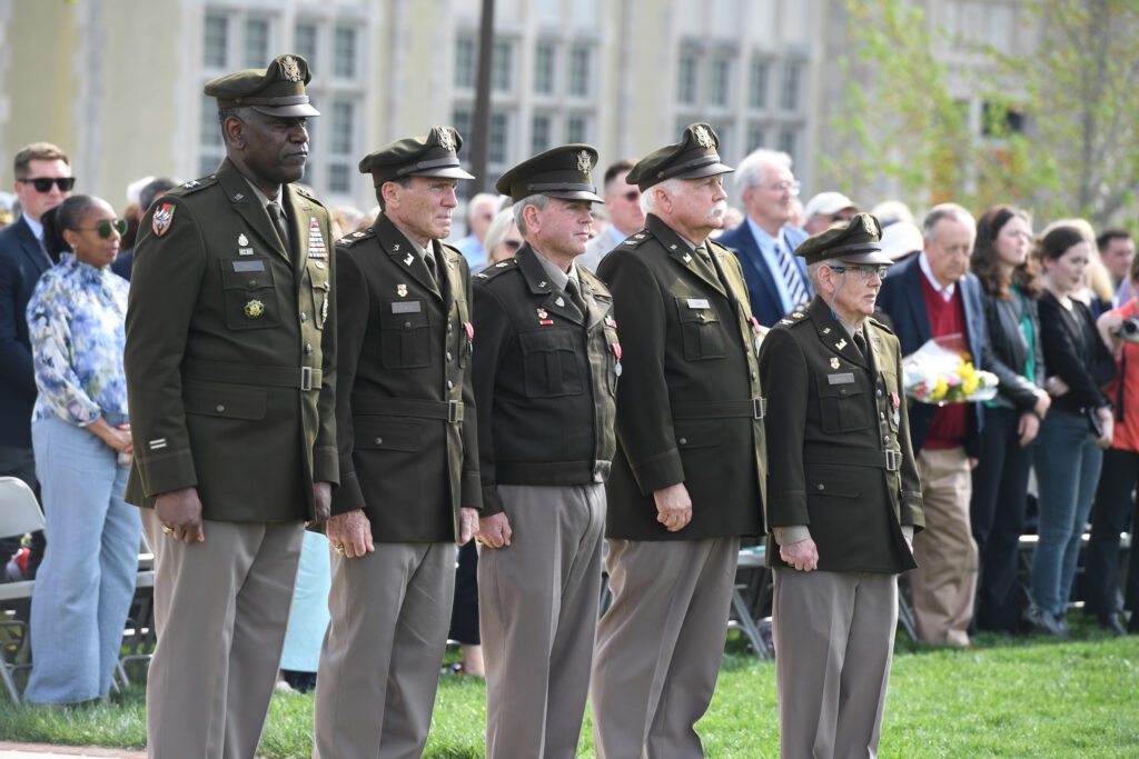 Four VMI Retirees Recognized for Their Inspiration - VMI Alumni Agencies